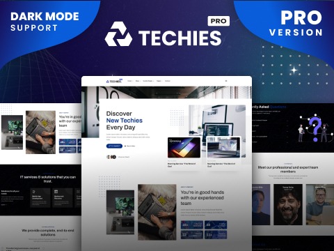 Techies Pro Theme by ATBS