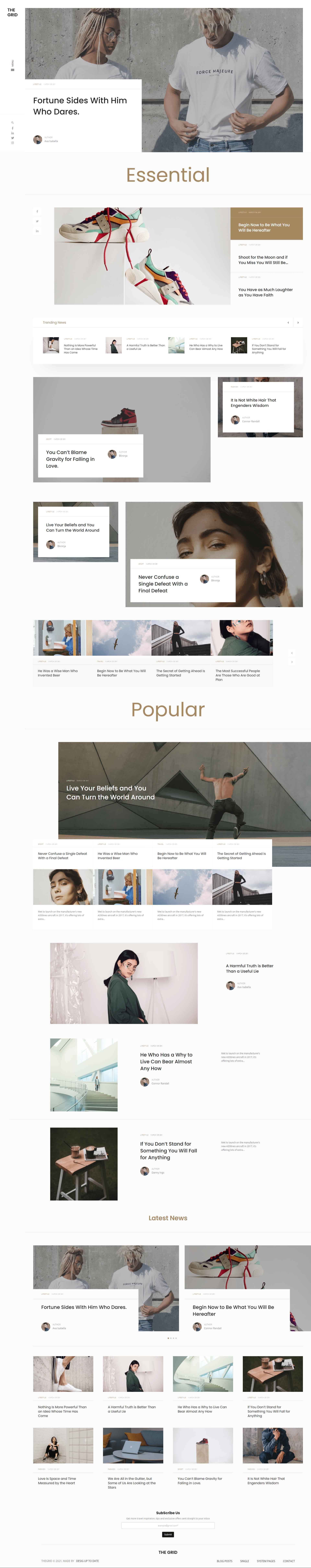 Thegrid Theme by ATBS